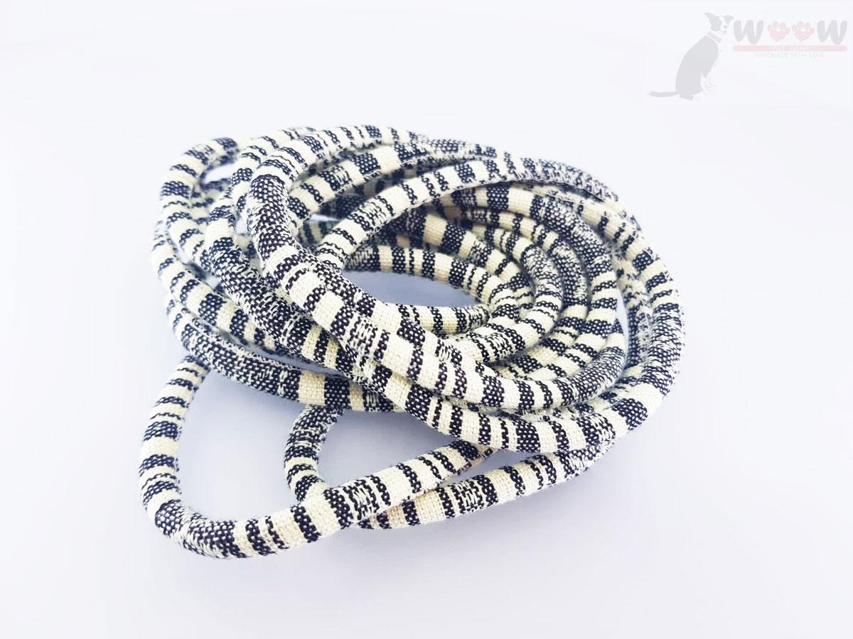 Diamond Black – BOHO Slip ogrlica – WOOW PET GEAR